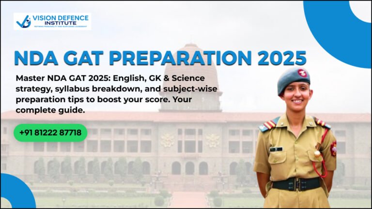 NDA GAT Paper: Subject-Wise Prep Strategy for 2025 - Vision Defence ...